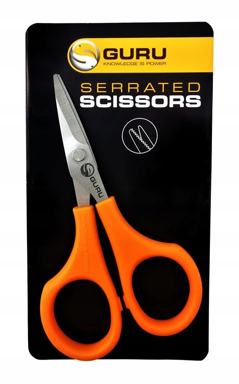 Guru Serrated Scissors - Guru at Lakeside Angling Supplies