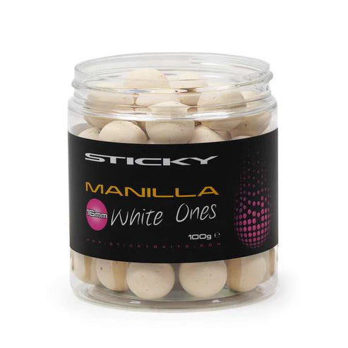 Sticky Baits Manilla White Ones Pop Ups – Lakeside Angling Supplies